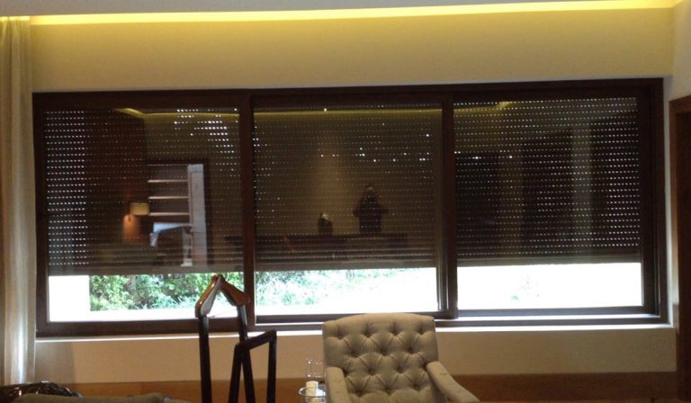 Residential Remote Controlled Window Shutters in Bangalore India